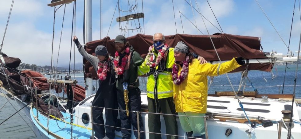 Golden Rule Peace Boat Arrives From Honolulu To San Francisco: Historic ...